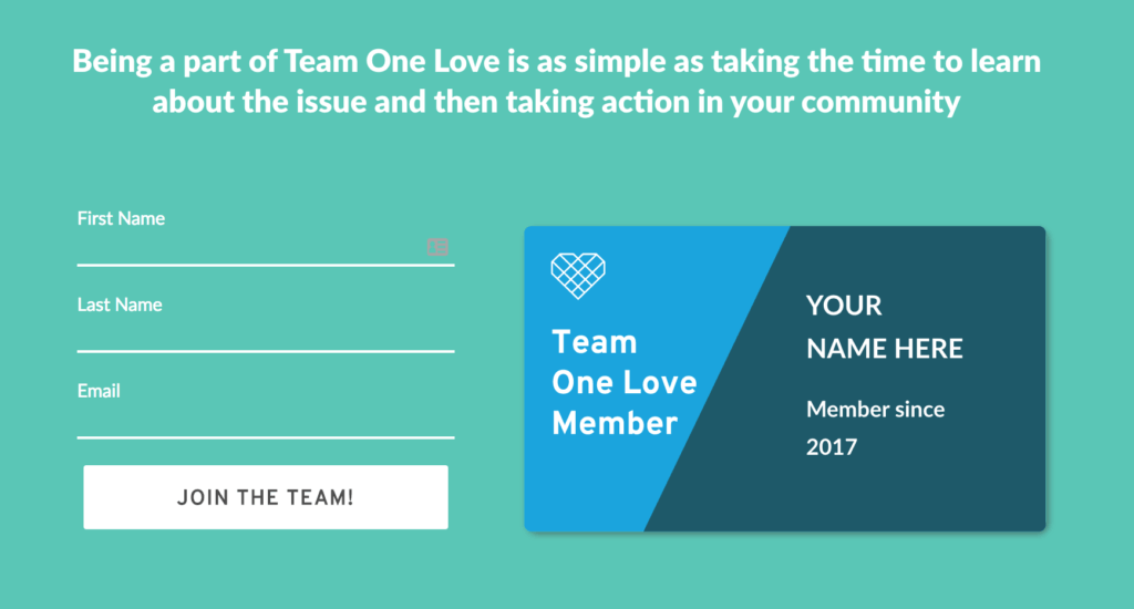 One Love Foundation - Whole Whale