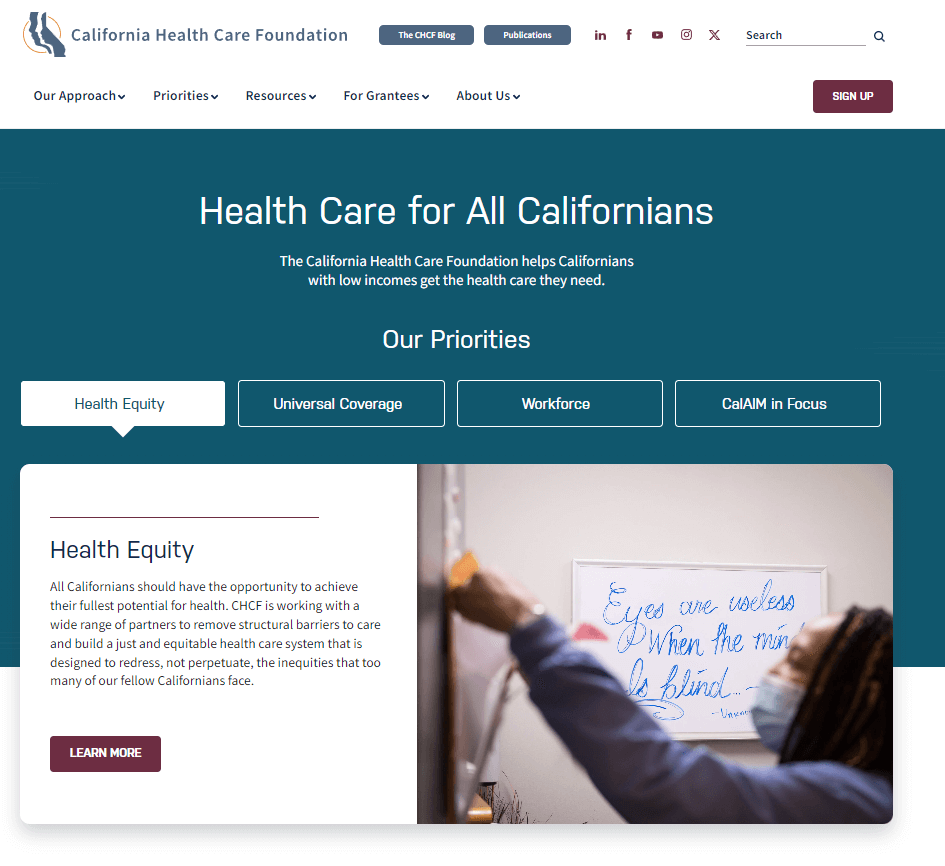 California Health Care Foundation | chcf.org - Whole Whale